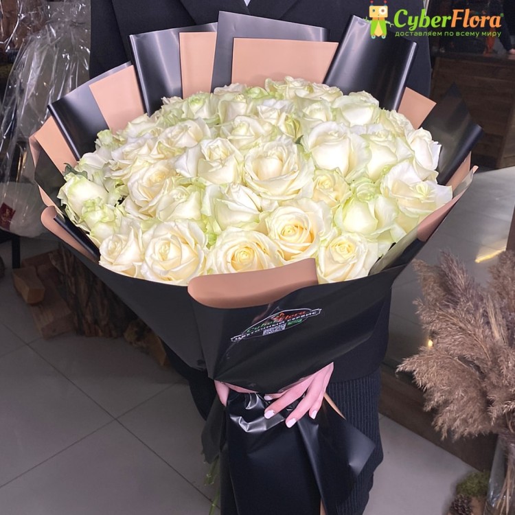 Букет "Кофе с молоком": цена, заказать с доставкой по Москве в интернет-магазине Cyber Flora®